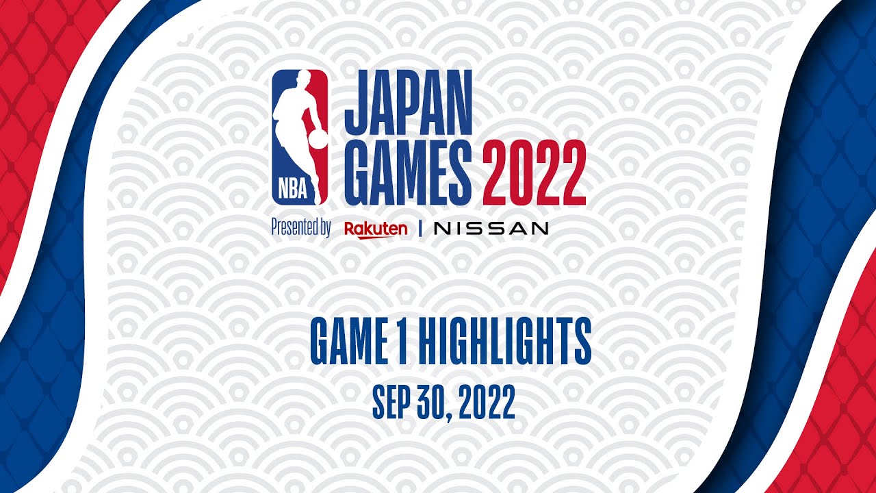 Warriors vs Wizards Game 1 Highlights | 2022 NBA Japan Games - YouTube