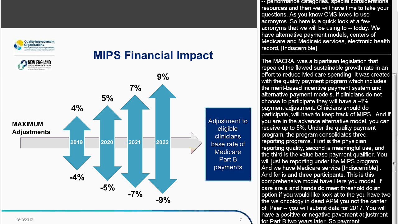 WEBINAR: Conquering MACRA for Specialists: Chart Your Own Course! - YouTube