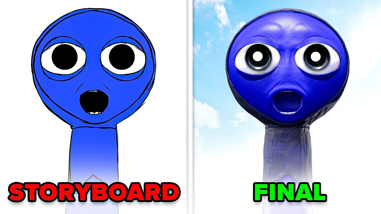 [STORYBOARD vs FINAL] Incredibox Sprunki - Freaky Song (official song ...
