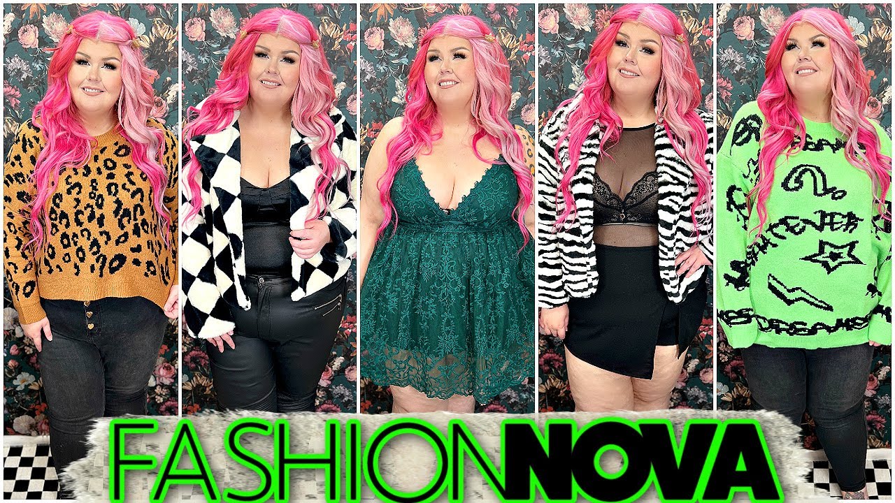 Fashion Nova Curve Plus Size Try On Haul | Winter 2023 - YouTube
