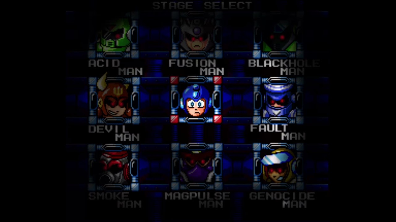 Mega Man F - Stage Select Creepypasta 2010 - YouTube