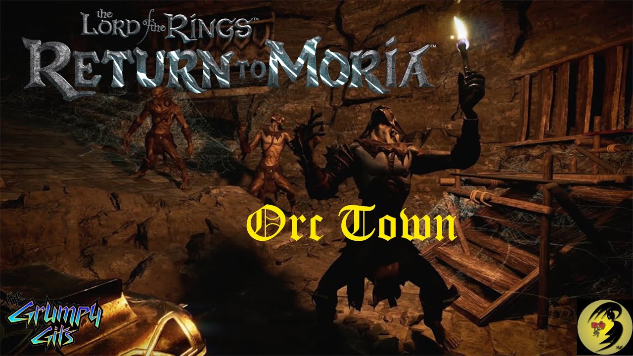Return to Moria Orc Town - YouTube