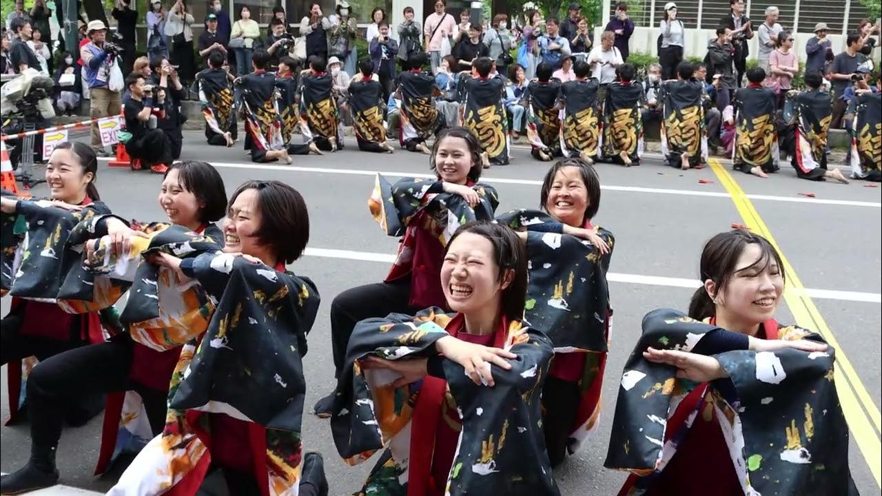 【4K30p】北海道大学”縁”★第34回YOSAKOIソーラン祭り/大通西10丁目会場/2025.06.07/CanonEos90 - YouTube
