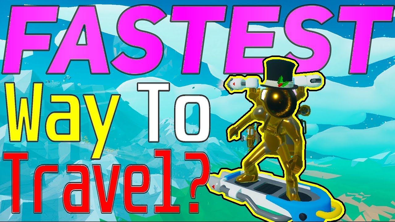 Fastest Way to Travel in Astroneer? Astroneer Best Vehicles! - YouTube