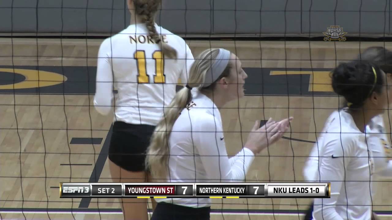 NKU Volleyball: Highlights vs. YSU 10/9/15 - YouTube