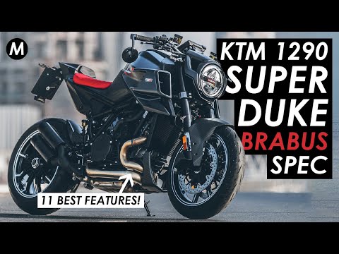 KTM 1290 Super Duke R Becomes BRABUS 1300 R: 11 Best Features! - YouTube