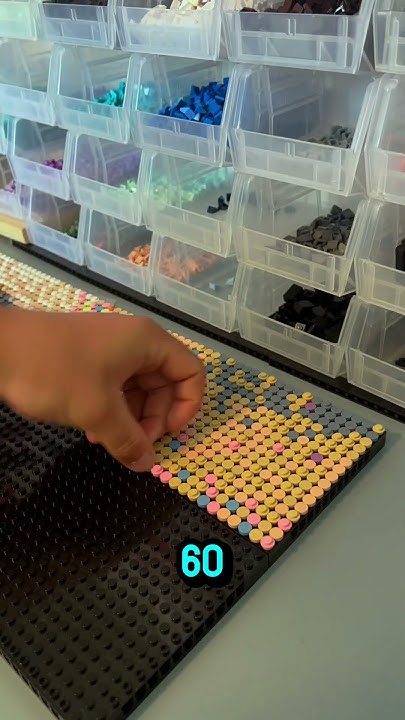 Adding one stud for every sub! Day 5! #lego #legoartist #legoart - YouTube