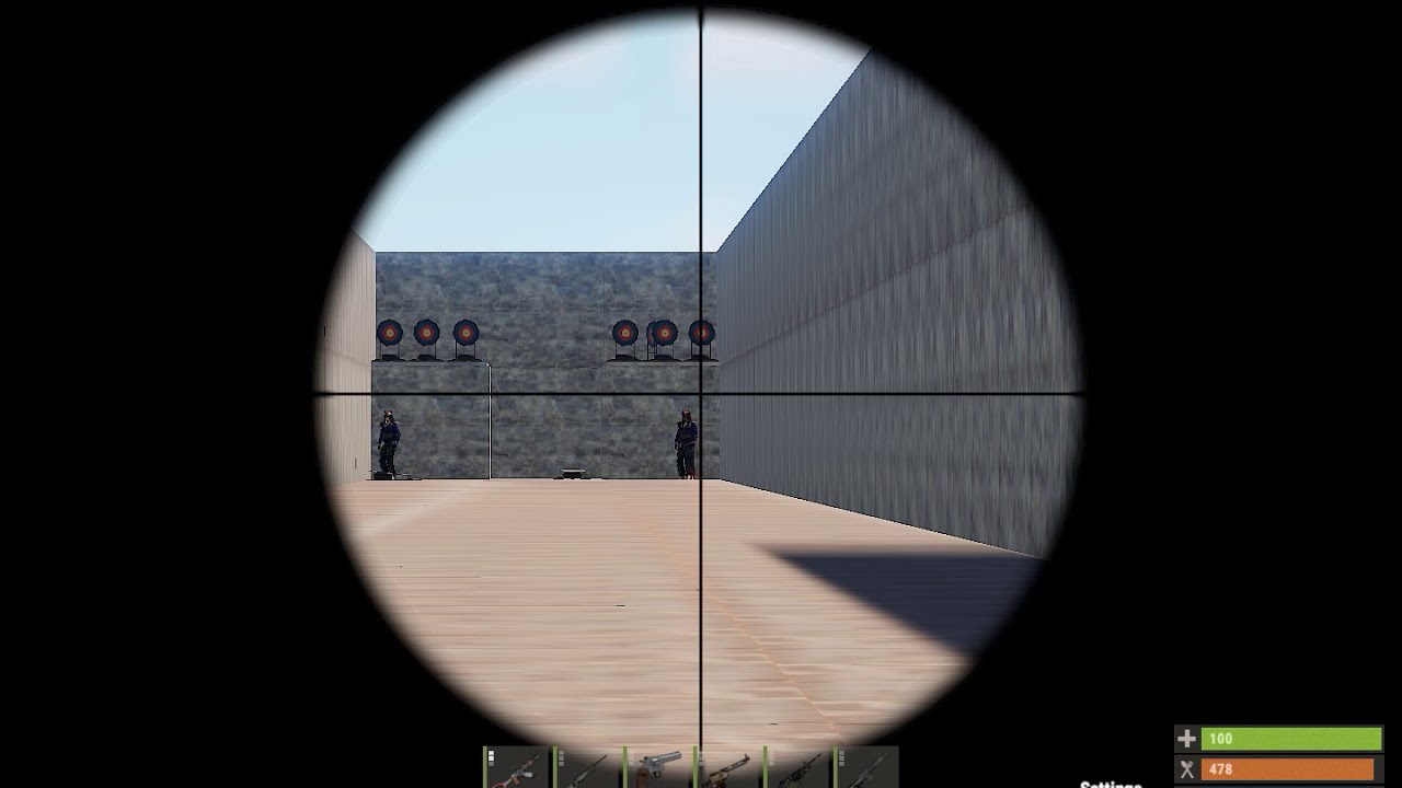 Rust - AK-47 4x Recoil Control - YouTube