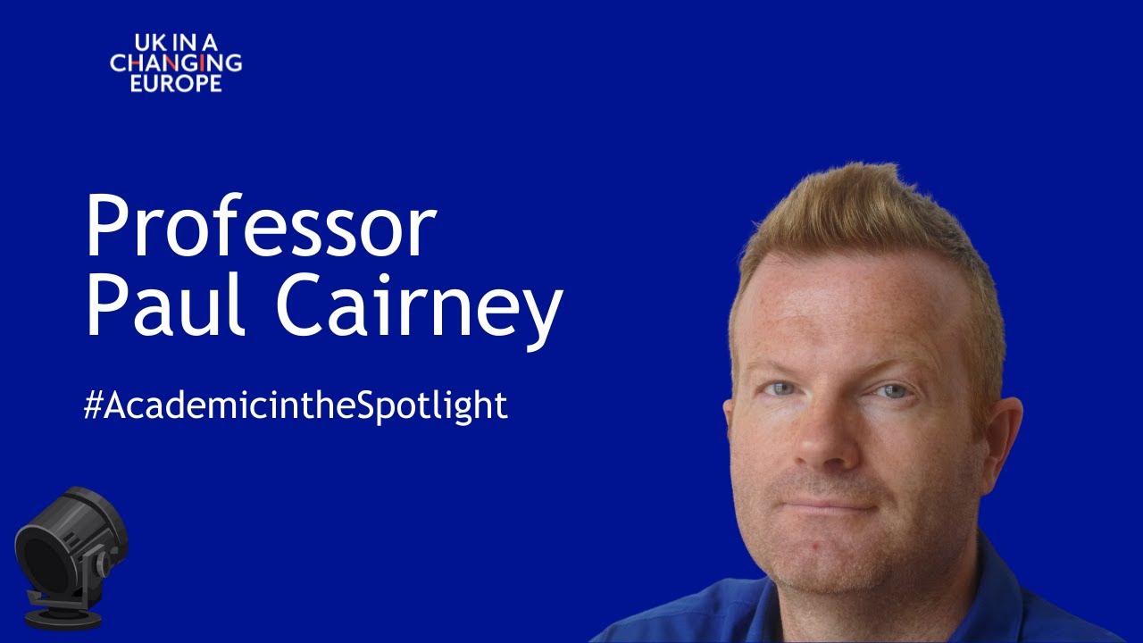 Who controls UK public policy? - Meet Professor Paul Cairney - YouTube