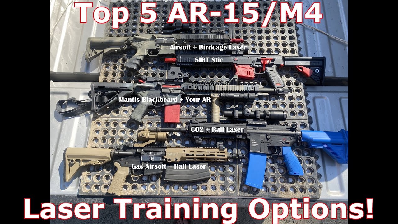 Top 5 AR-15 Laser Dry Fire Training Options - Mantis Blackbeard X, SIRT ...