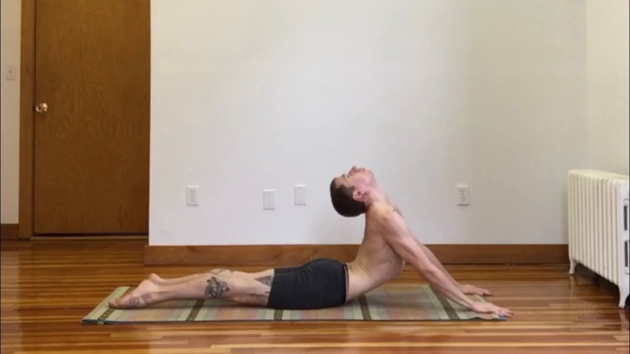 Bhujaṅgāsana I - Serpent Pose (Mid Cobra) - YouTube