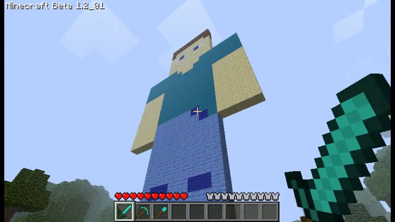 Minecraft Art - Main Character - YouTube