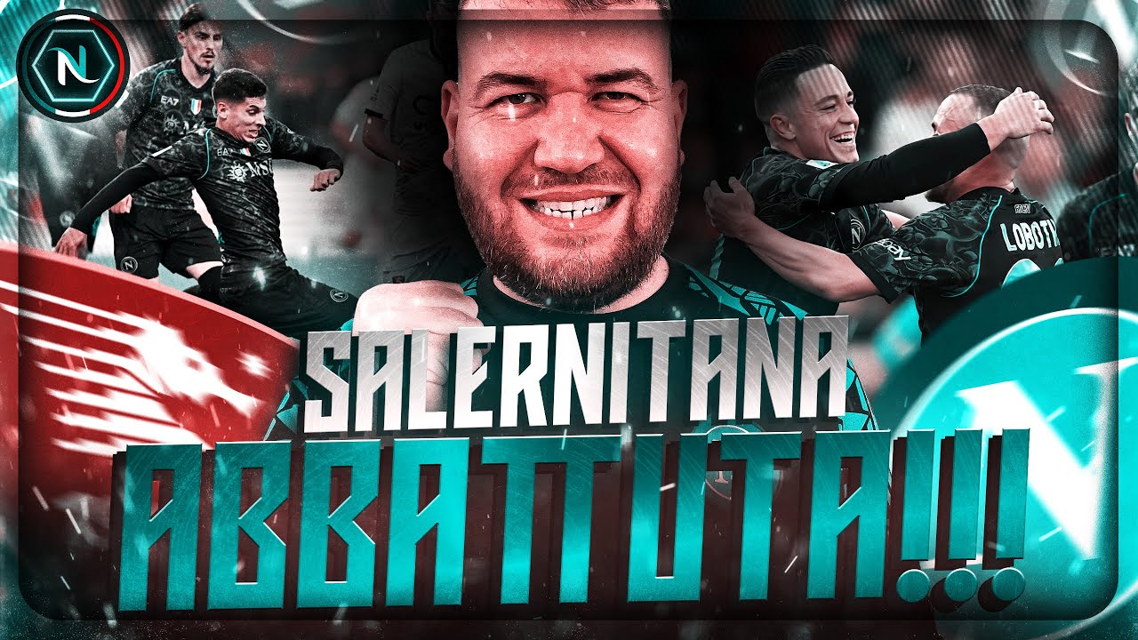 💥 REACTION #salernitana #napoli 3 PUNTI PRESI 🏻CON ROBOTKA 🤖 ED IL ...