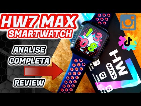 ANALISE COMPLETA HW7 MAX SMARTWATCH, conheça suas funções ! REVIEW ...