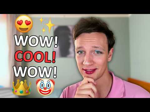 Makeup tutorial but I have no idea what I'm doing.