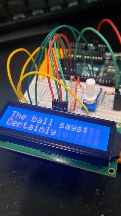 Arduino Crystal Ball Project! 🔮🔌 - YouTube