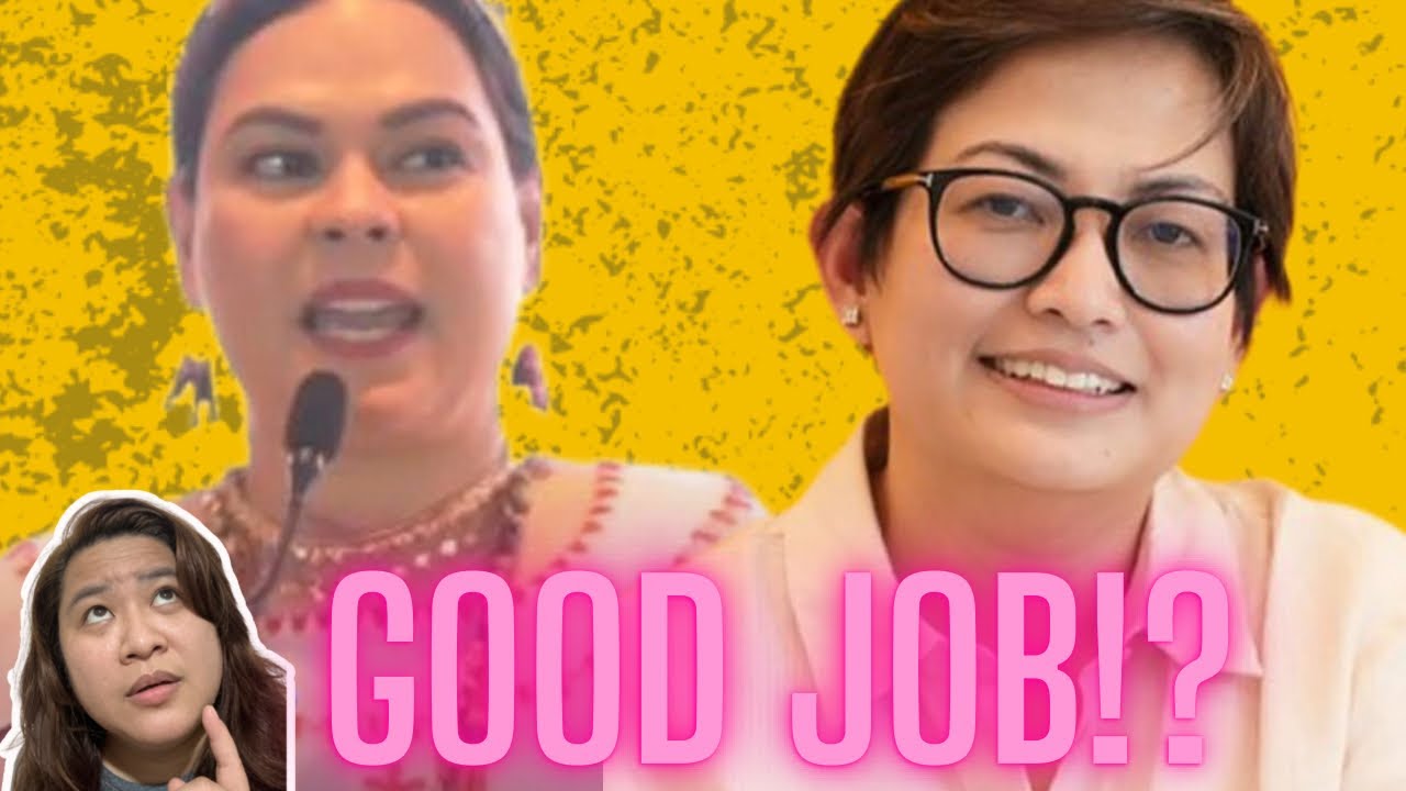 "GOOD JOB VP SARA DUTERTE!" - DOC CIELO MAGNO | BAKIT SIYA PINURI ...