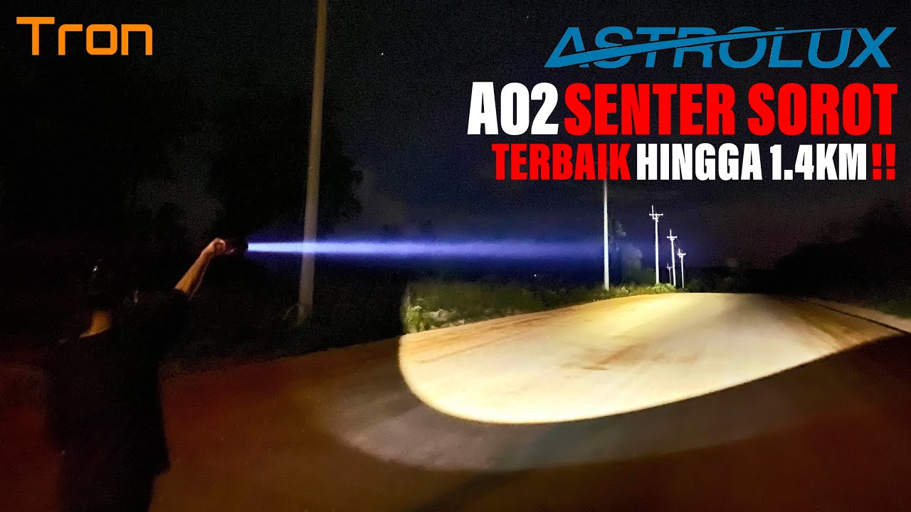 🔥SENTER ASTROLUX EA02 Osram KW CULPM1.TG FLASHLIGHT SENTER SOROT ...