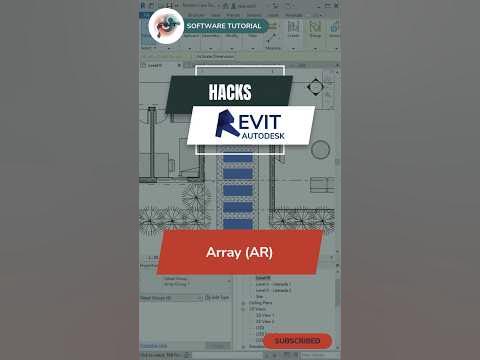 Crea series de elementos con el comando Array en Revit - YouTube