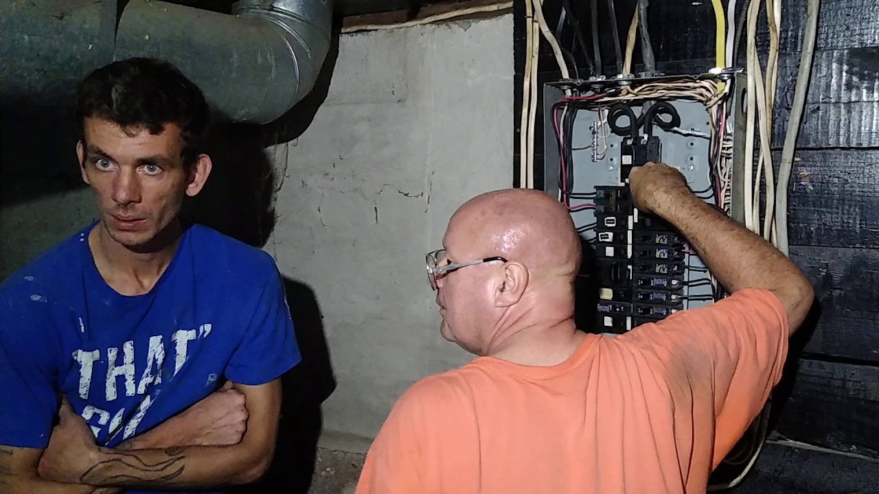 I find corrosion on a busbar I use file to clean it off - YouTube