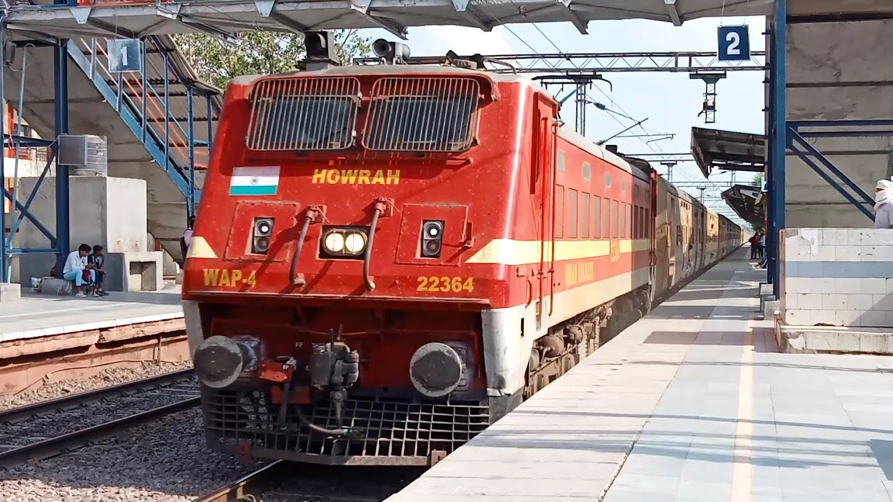 18477 Puri Yog Nagari Rishikesh Kalinga Utkal Express. HWH wap4. - YouTube
