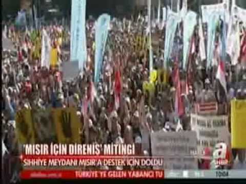A Haber - Mısır İçin Direniş, İnsanlık İçin Diriliş Mitingi