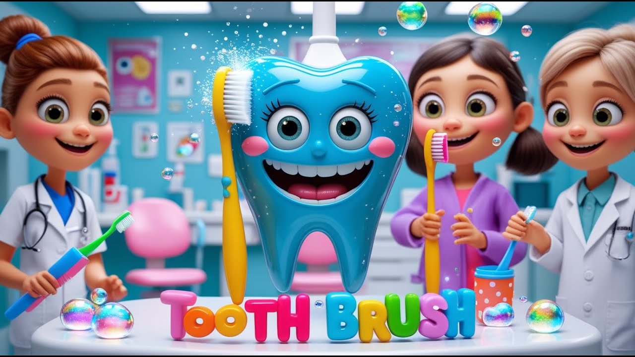 Brush Your Teeth Song for Kids🦷| Fun & Catchy Dental Hygiene Song🎵 ...