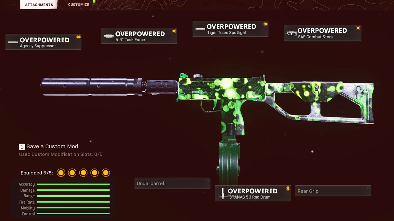 WARZONE TOP 5 BEST SMG LOADOUTS AFTER UPDATE! (Warzone Best Loadouts ...