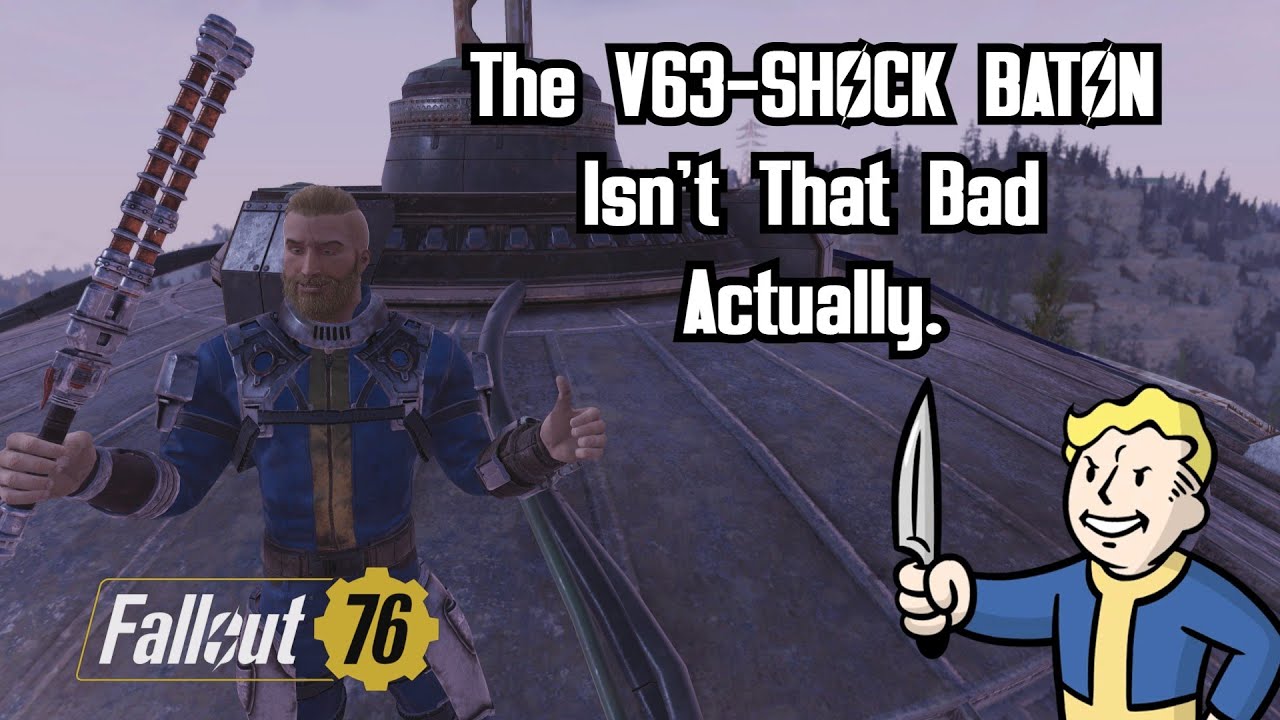 V63 SHOCK BATON Isn't That Bad Actually - YouTube