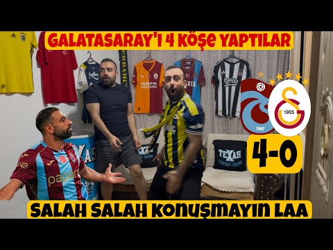 Delil Reis - İbo Reis Trabzonspor 4-0 Galatasaray Maçı Tepki Videosu - #keşfet #galatasaray #salah 