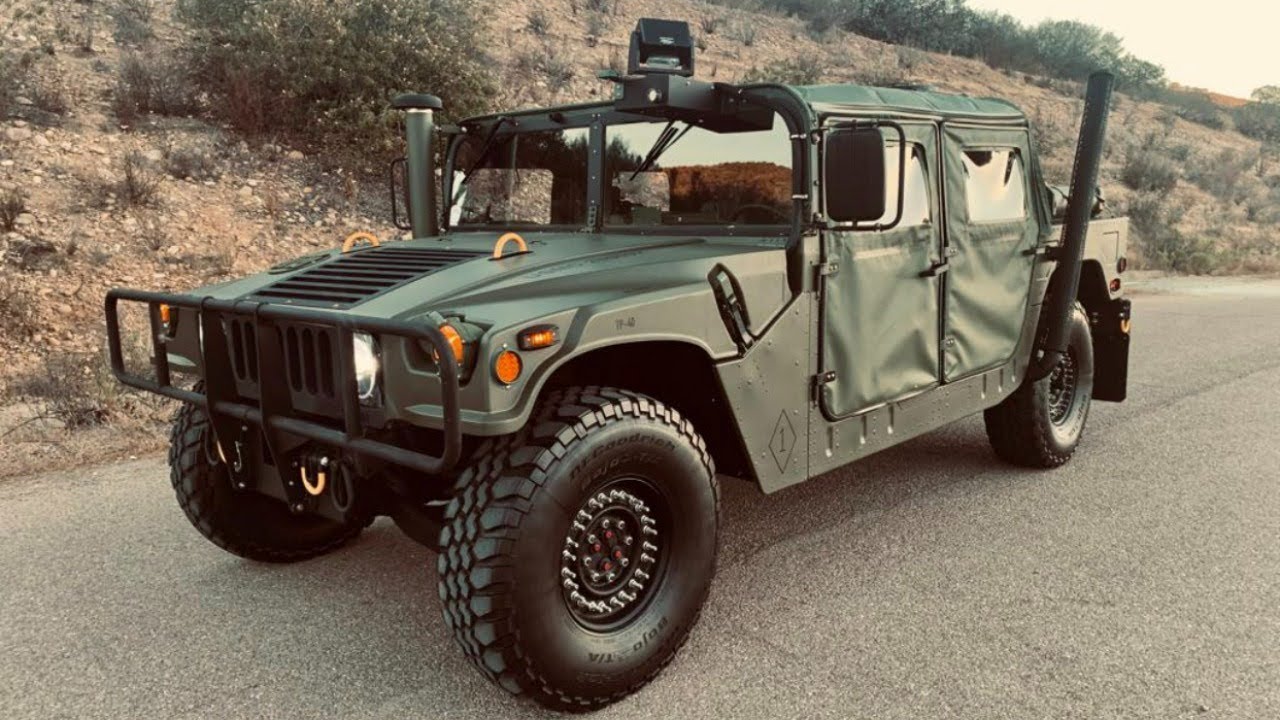 2004 U.S. MARINE HUMVEE PREVIEW - YouTube