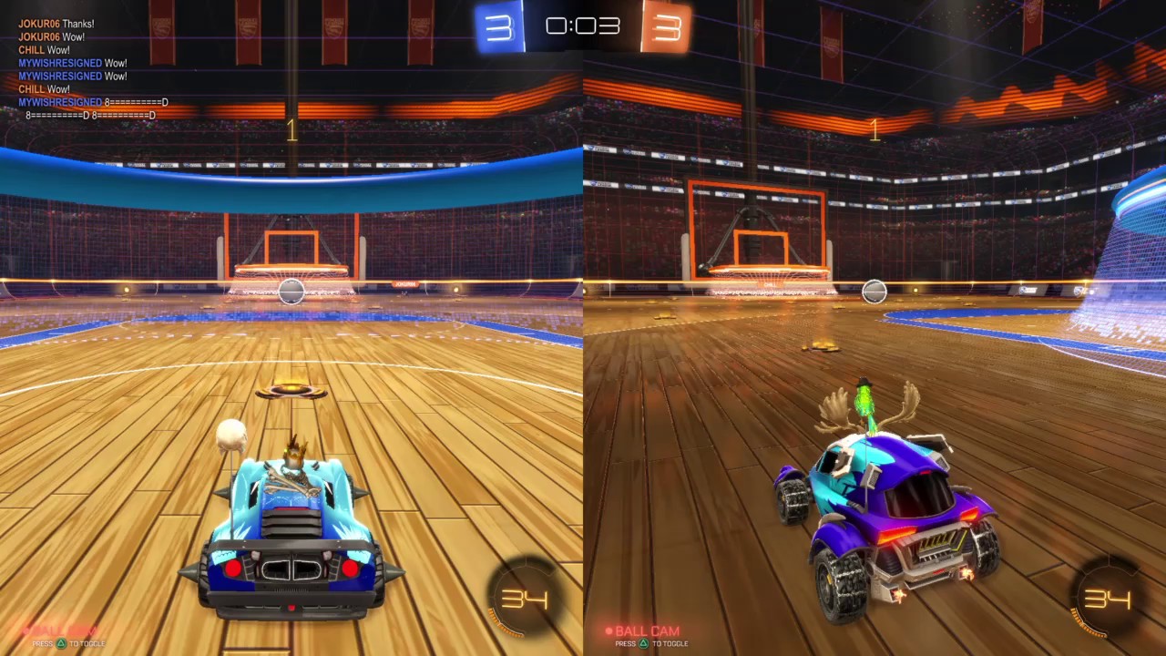 Rocket League Hoops Game Winning Shot!!! - YouTube