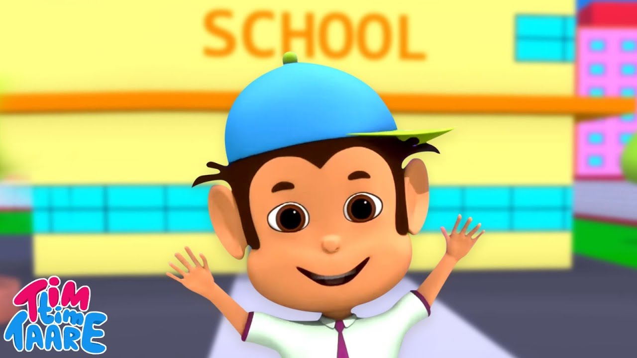 स्कूल चलें हम, School Chalein Hum, Tim Tim Taare Poem and Hindi Rhymes ...