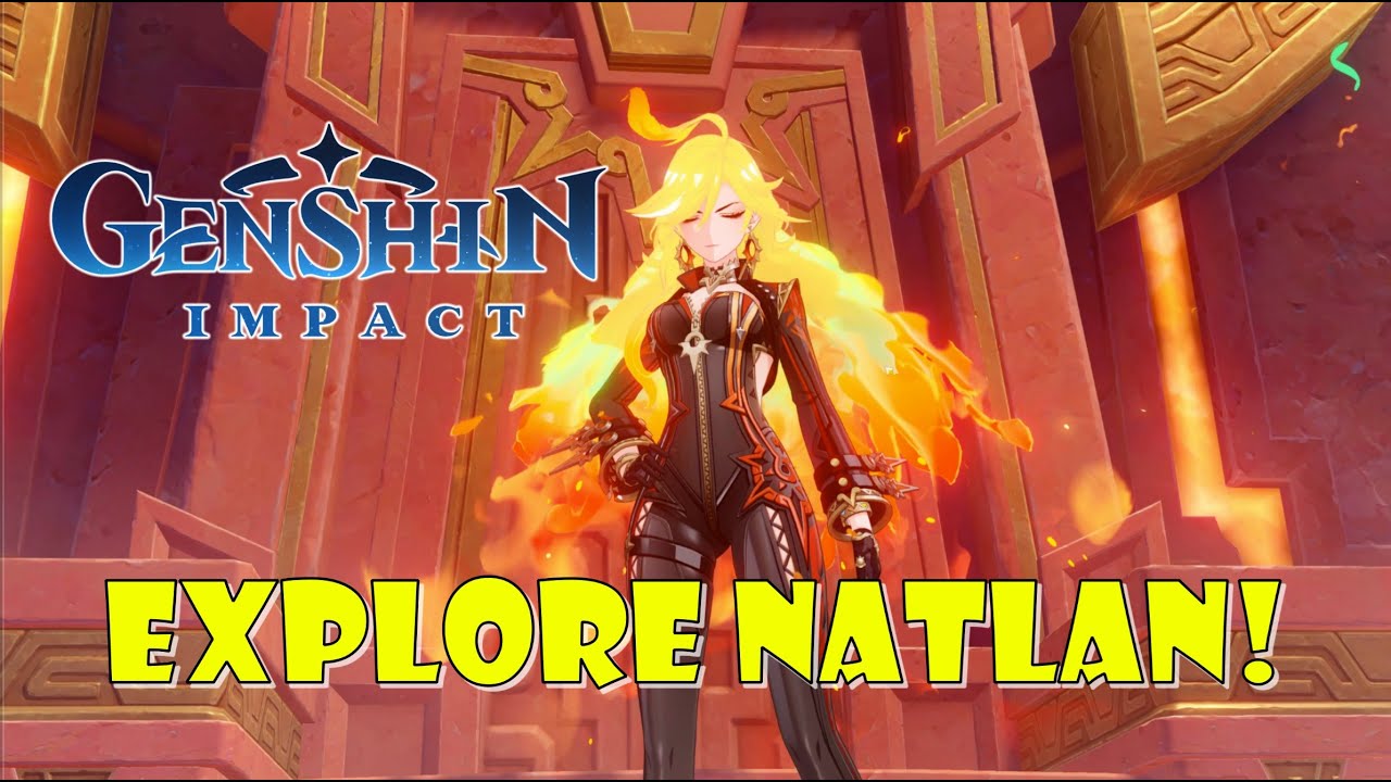 Let's Explore Natlan, 5.0 Patch Part 1 - Genshin Impact! - YouTube