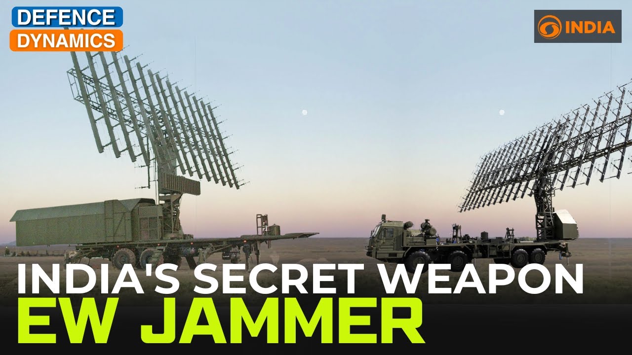 India’s Secret Weapon: EW Jammer | Defence Dynamics - YouTube