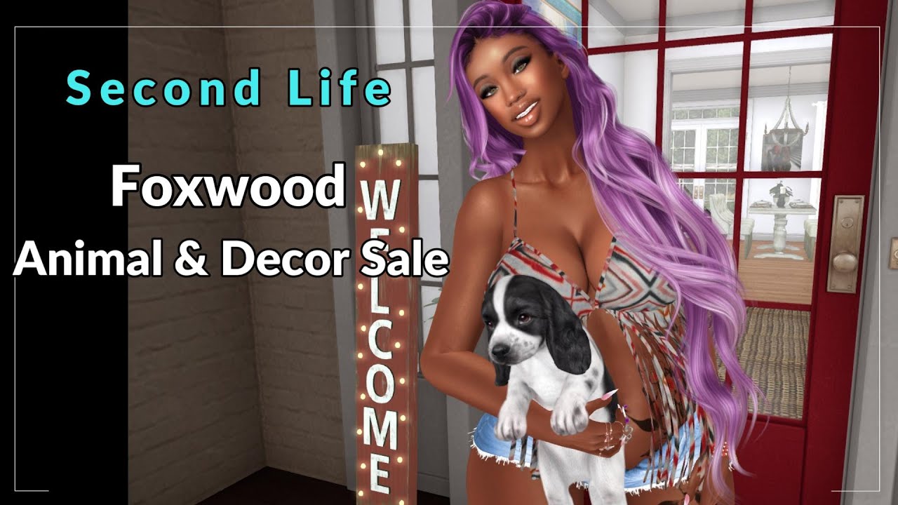 Foxwood pup sale || Second Life Roleplay || Metaverse - YouTube