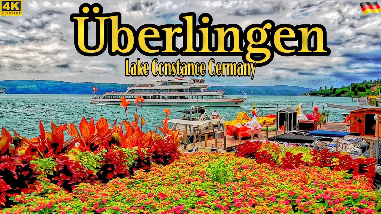 Überlingen Germany🇩🇪|Überlingen walking Tour 4K|Walk in the City ...