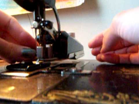 How to attach and use a buttonholer attachment - YouTube