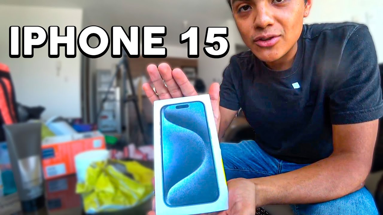 UNBOXING DEL IPHONE 15 PRO 😲 - YouTube