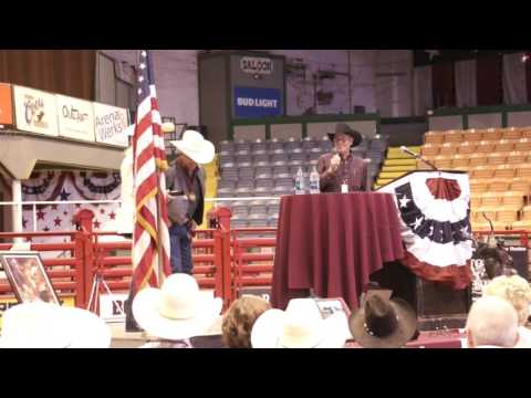 Denny Flynn - The Bull Riding Hall of Fame Induction 2017 Speech - YouTube