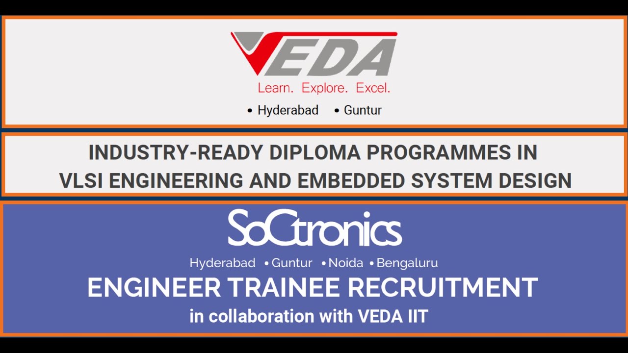 VEDA IIT//ENGINEER TRAINEE RECRUITMENT IN VEDA IIT//SoCtronics ...