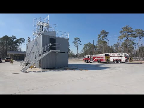Today we got a look inside the new Eastex Fire Department training ...