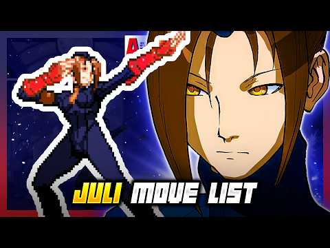 JULI MOVE LIST - Street Fighter Alpha 3 MAX / Street Fighter Zero 3 Double Upper (SFA3)