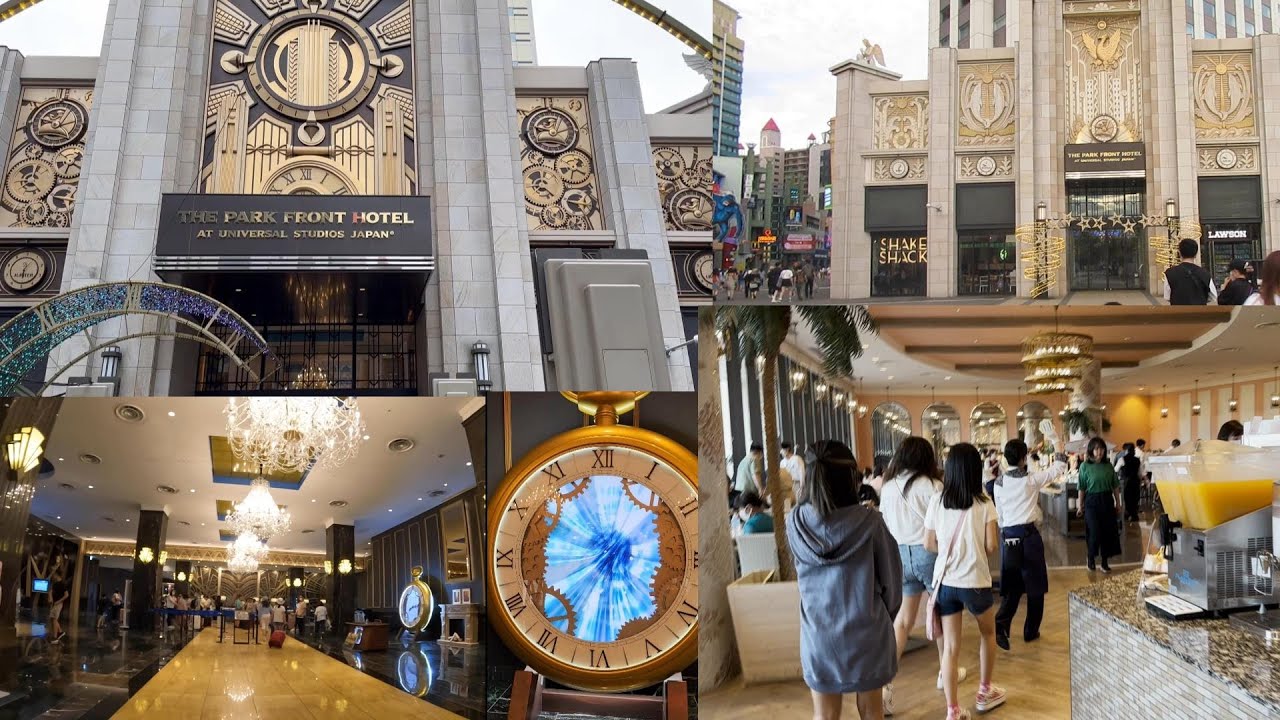 Tour of the Park Front Hotel at Universal Studios Japan, Osaka, July ...