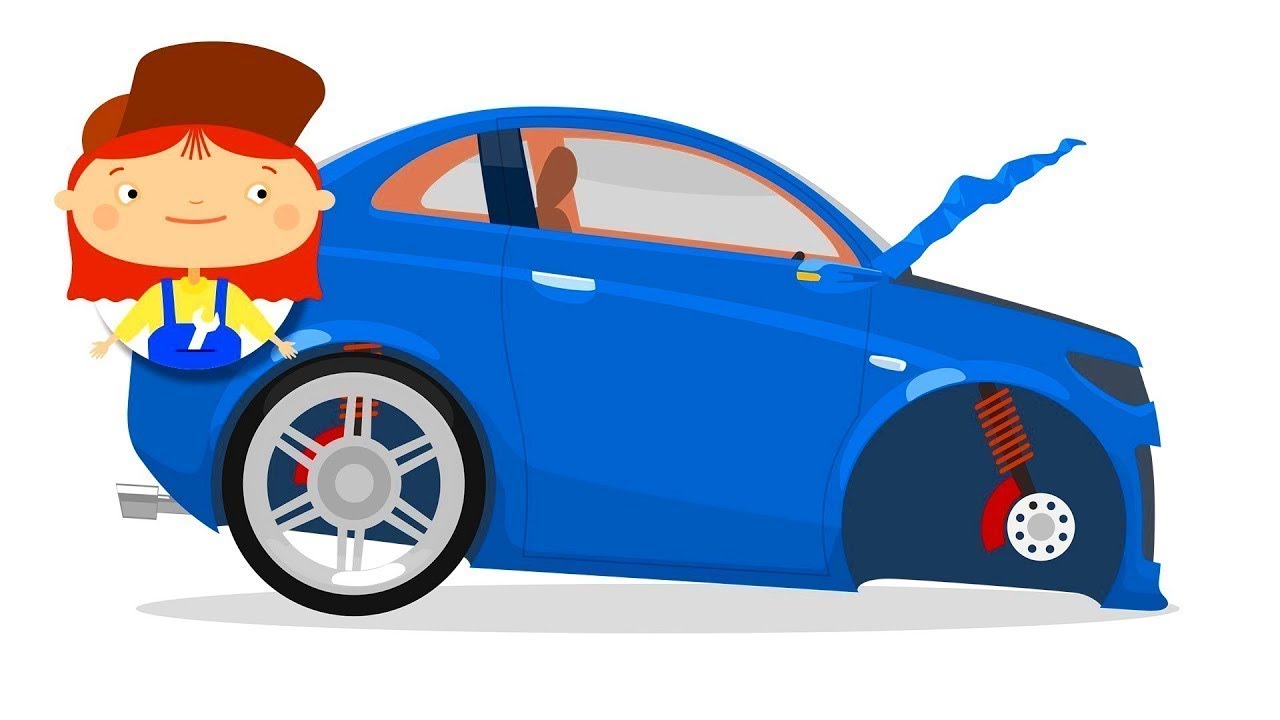 Doutora McWheelie. Um carro quebrado. Animação infantil - YouTube