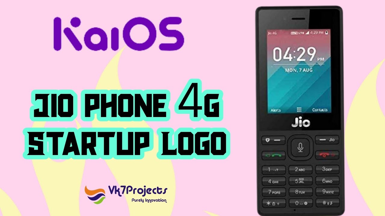 Jio Phone 4G || StartUp On kai Os || Jio Digital Life || Jio5G ...