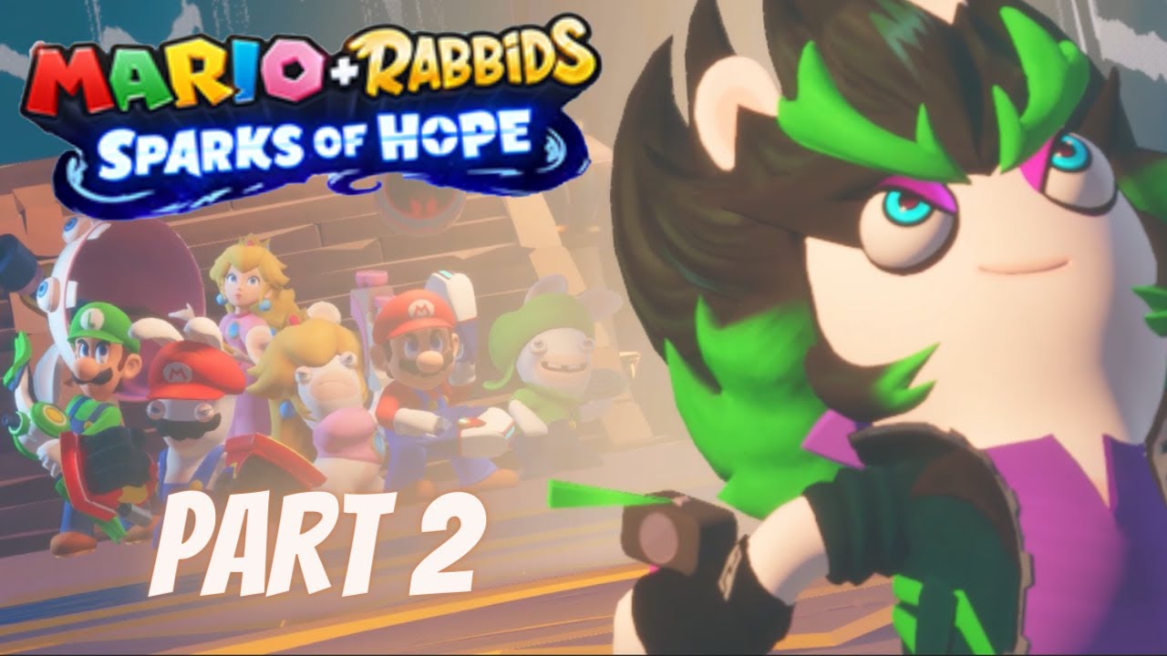 Mario + Rabbids Sparks of Hope - Gameplay Part 2 An Edgy Battle - YouTube