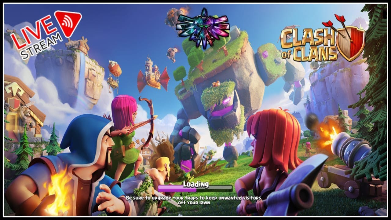 WELCOME TO MY BASE | LIVE STREAM | #commentary #clashofclans #fun - YouTube