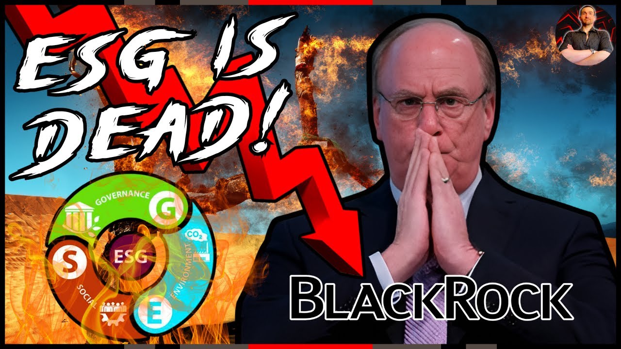 BlackRock CEO Larry Fink FURIOUS About the DEATH of ESG! - YouTube