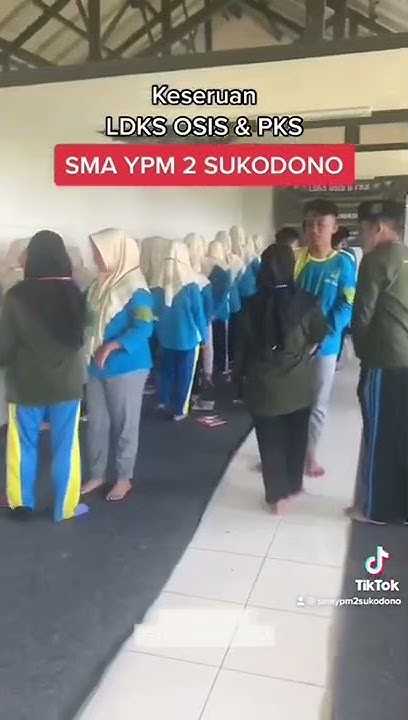 Keseruan Latihan Dasar Kepemimpinan Siswa (LDKS) SMA YPM 2 SUKODONO di Villa Panorama Pacet ...